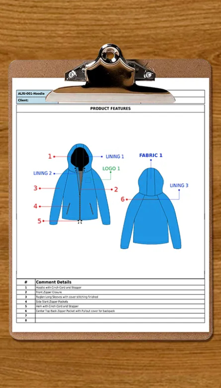 Professional Tech Pack Designer for Custom Clothing